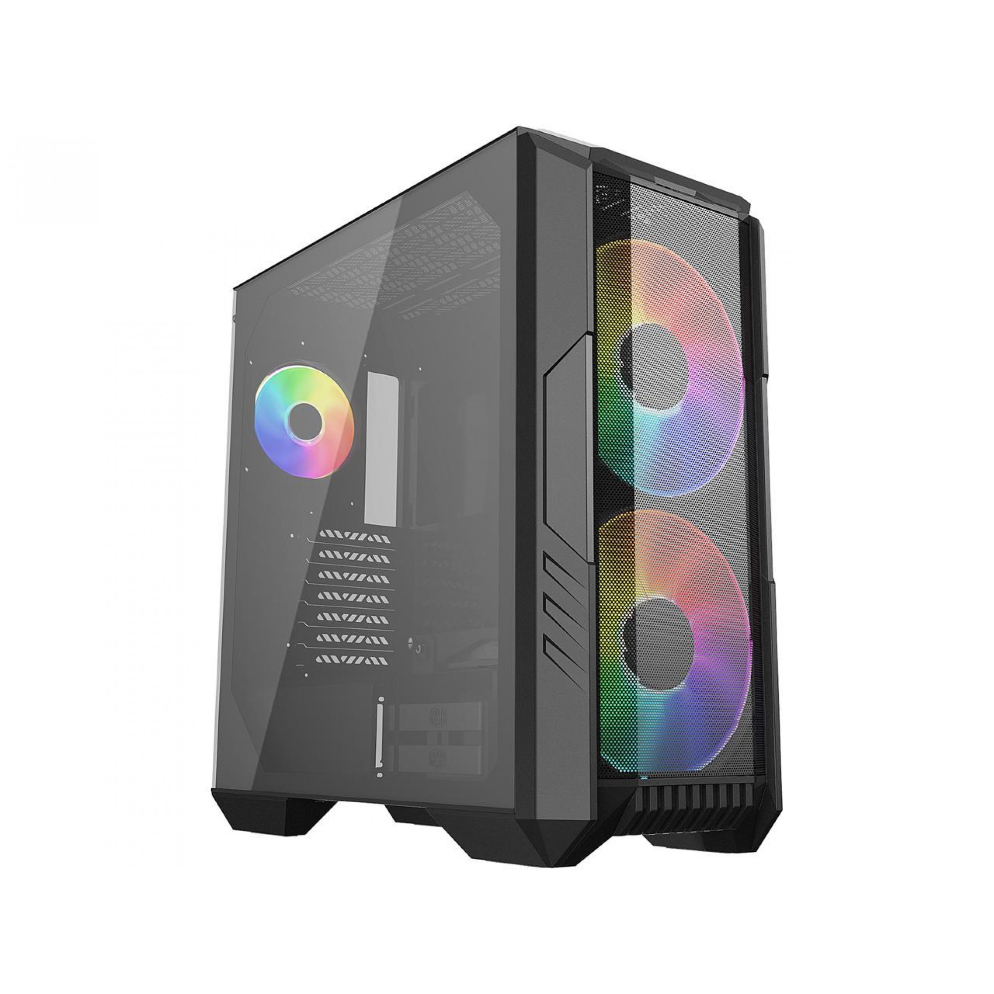 Cooler Master HAF 500 ARGB Mid-Tower Case - Black - H500-KGNN-S00