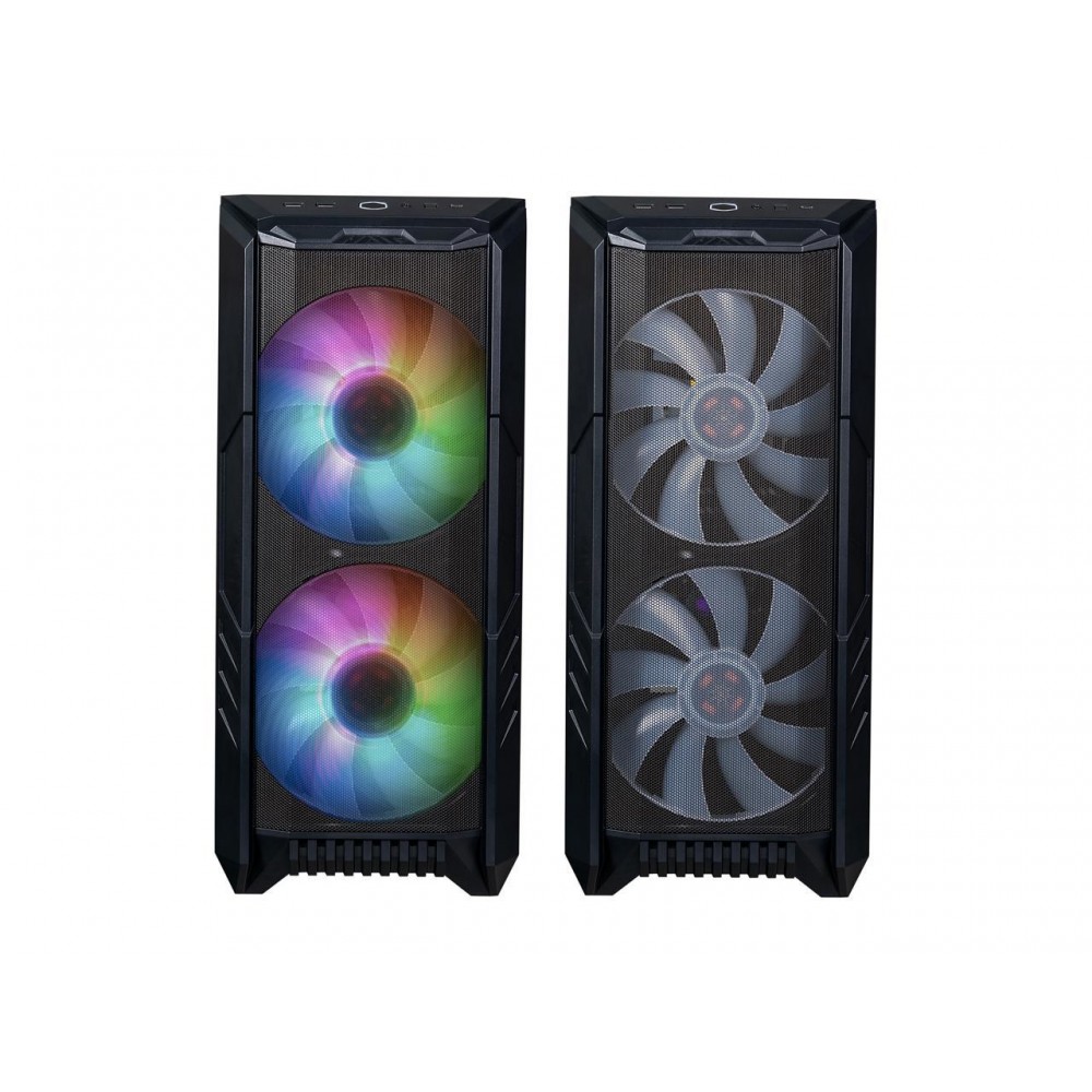 Cooler Master HAF 500 ARGB Mid-Tower Case - Black - H500-KGNN-S00