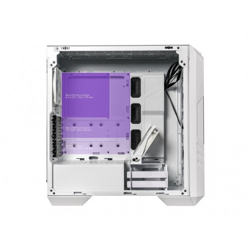 Cooler Master HAF 500 ARGB Mid-Tower Case - White - H500-WGNN-S00