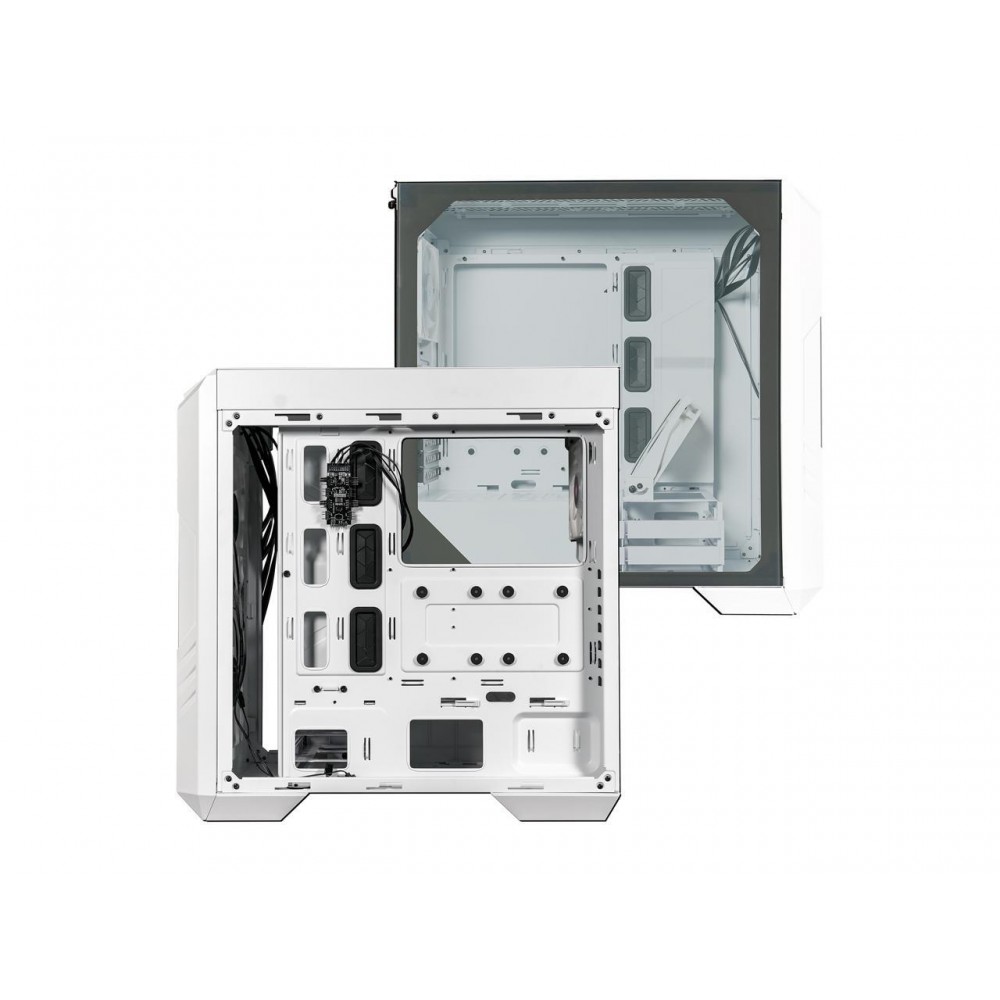 Cooler Master HAF 500 ARGB Mid-Tower Case - White - H500-WGNN-S00